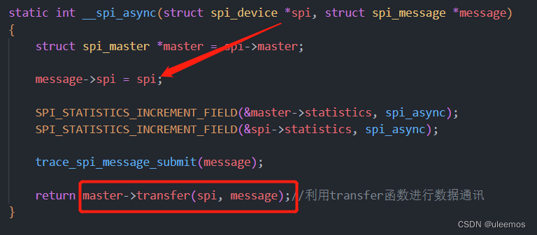 SPI (四) -- spi_sync和spi_async的调用流程_spi sync-CSDN博客