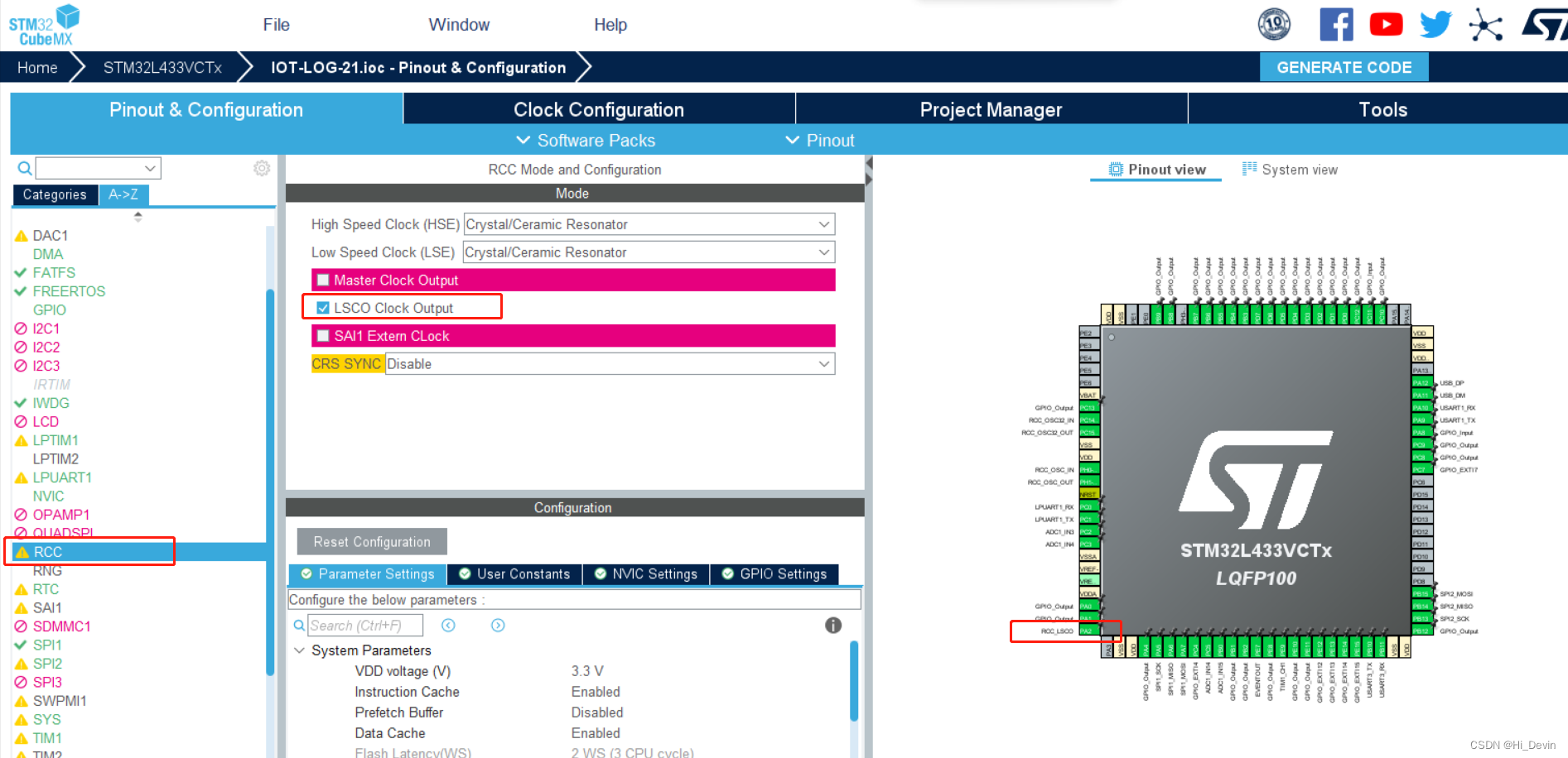 STM32：使用GPIO输出时钟_stm32 时钟输出-CSDN博客