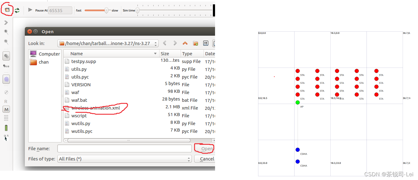Ns-3（3.27版本）-NetAnim可视化功能安装_netanim安装-CSDN博客