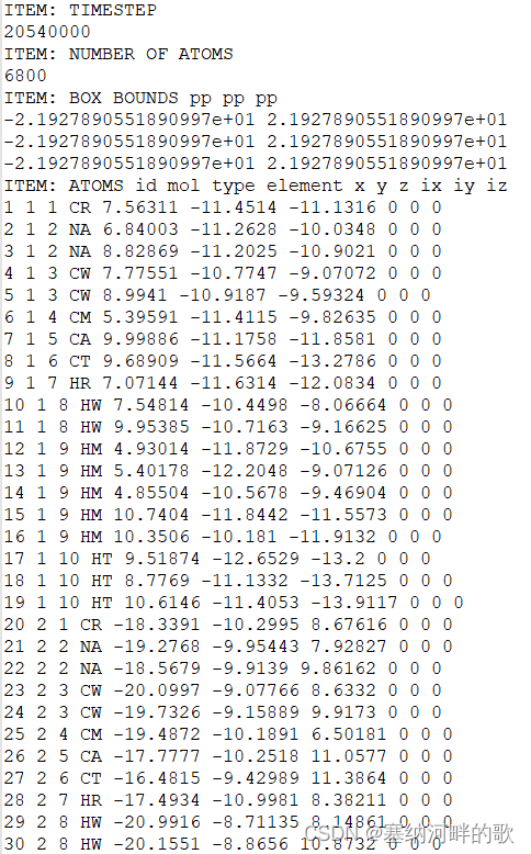 保姆级教程-使用Multiwfn图形化展示分子动力学模拟体系中的孔洞、自由区域-CSDN博客