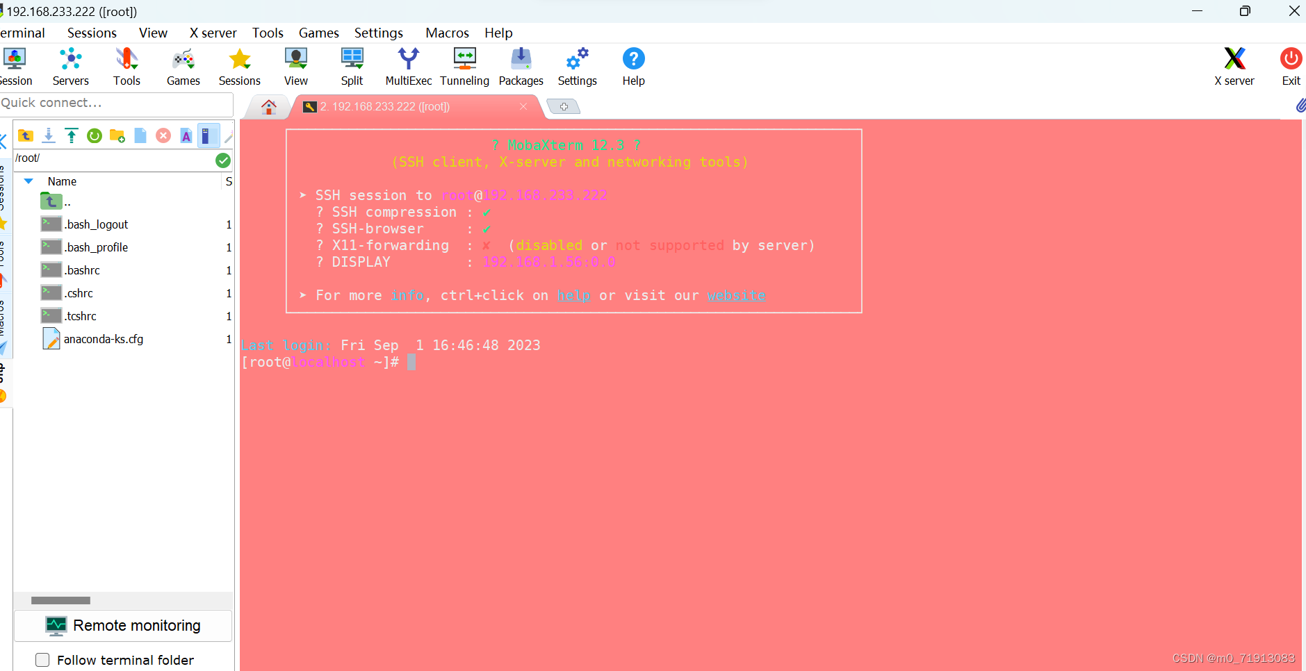 Linux操作系统安装并用SSH工具连接_ssh文件在u盘里linux系统怎么安装?-CSDN博客