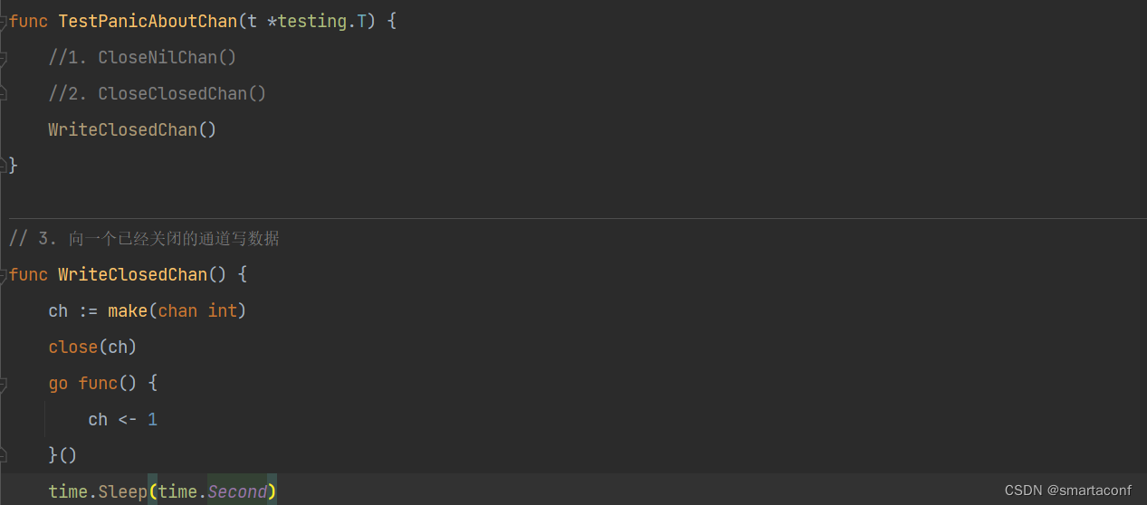 【Go】channel相关的panic场景_go channel panic-CSDN博客
