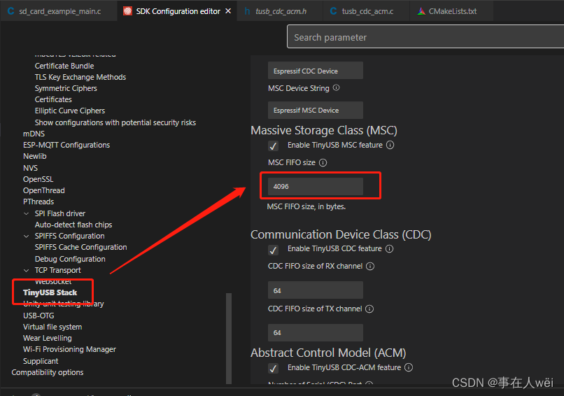 4. ESP32S3 使用USB 加载SD_SDIO 当作 U盘使用_esp32 usb-CSDN博客