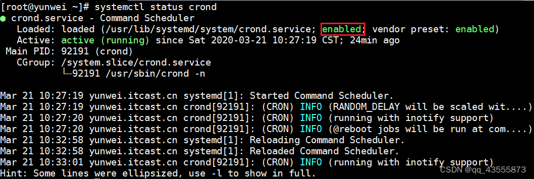 （七）systemctl管理系统服务，NTP时间同步服务详细学习笔记_systemctl enable ntpd-CSDN博客