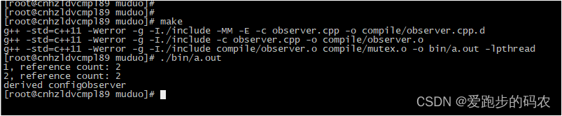 muduo 库的 Observer例子_muduo observer-CSDN博客