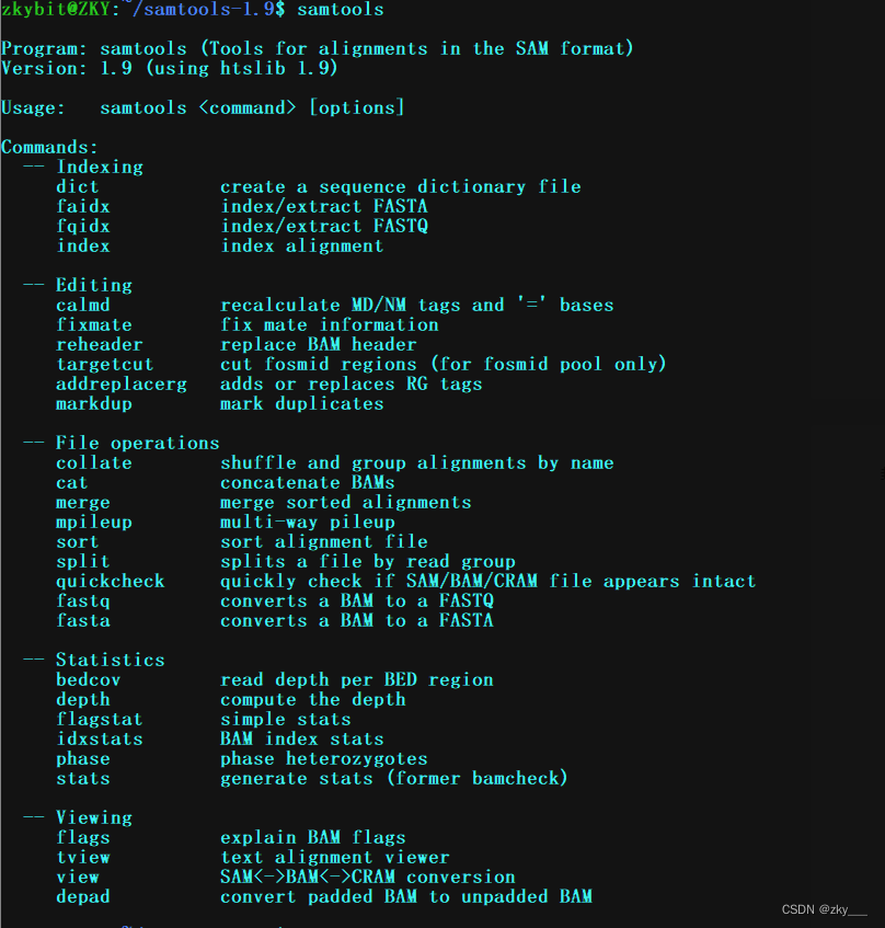SAMTOOLS安装-CSDN博客