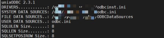 修改odbc命令isql读取的ini配置文件_odbc isql odbcinst-CSDN博客
