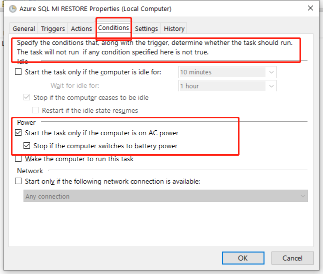 通过WINDOWS TASK SCHEDULE运行POWERSHELL脚本备份AZURE托管实例_task scheduler运行ps1、-CSDN博客
