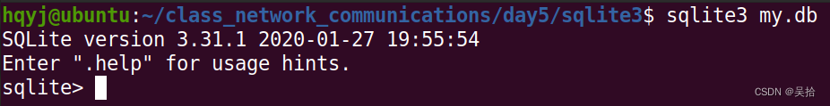 Sqlite3数据库基础进入sqlite数据库的命令 Csdn博客 