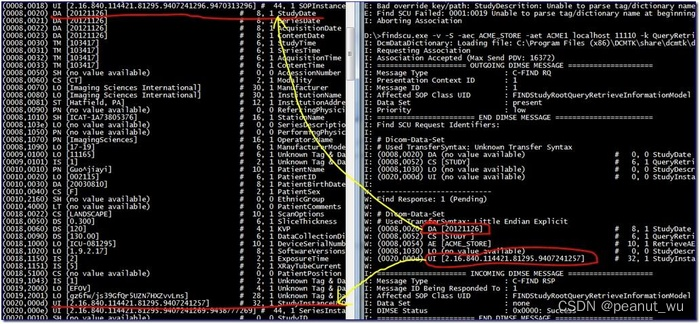 DCMTK模拟PACS：Debugging with DCMTK-CSDN博客