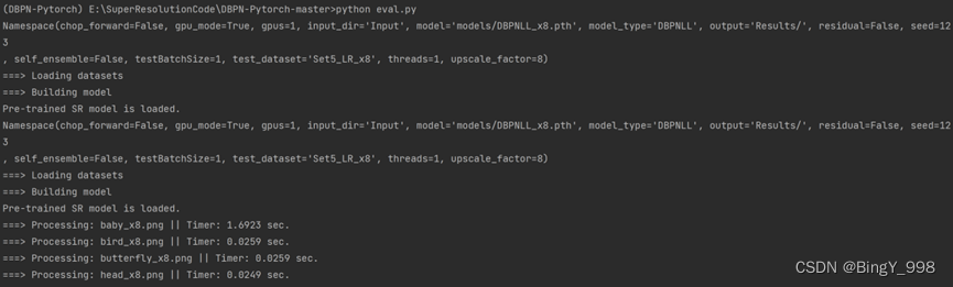Deep Back-Projection Networks For Super-Resolution图像超分辨----DBPN_没有使用fork来启动您的 子进程和您忘记使用适当的习语-CSDN博客