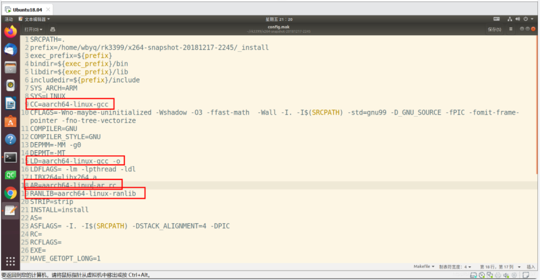 RK3399编译x264/FFMPEG/OPENCV支持MP4视频格式_交叉编译opencv 支持mp4格式-CSDN博客