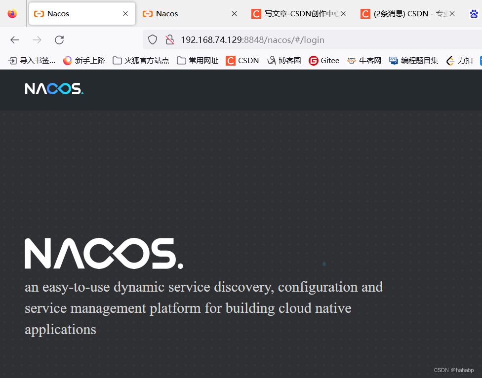 微服务02-注册中心和配置中心Nacos_微服务的注册和配置中心-CSDN博客