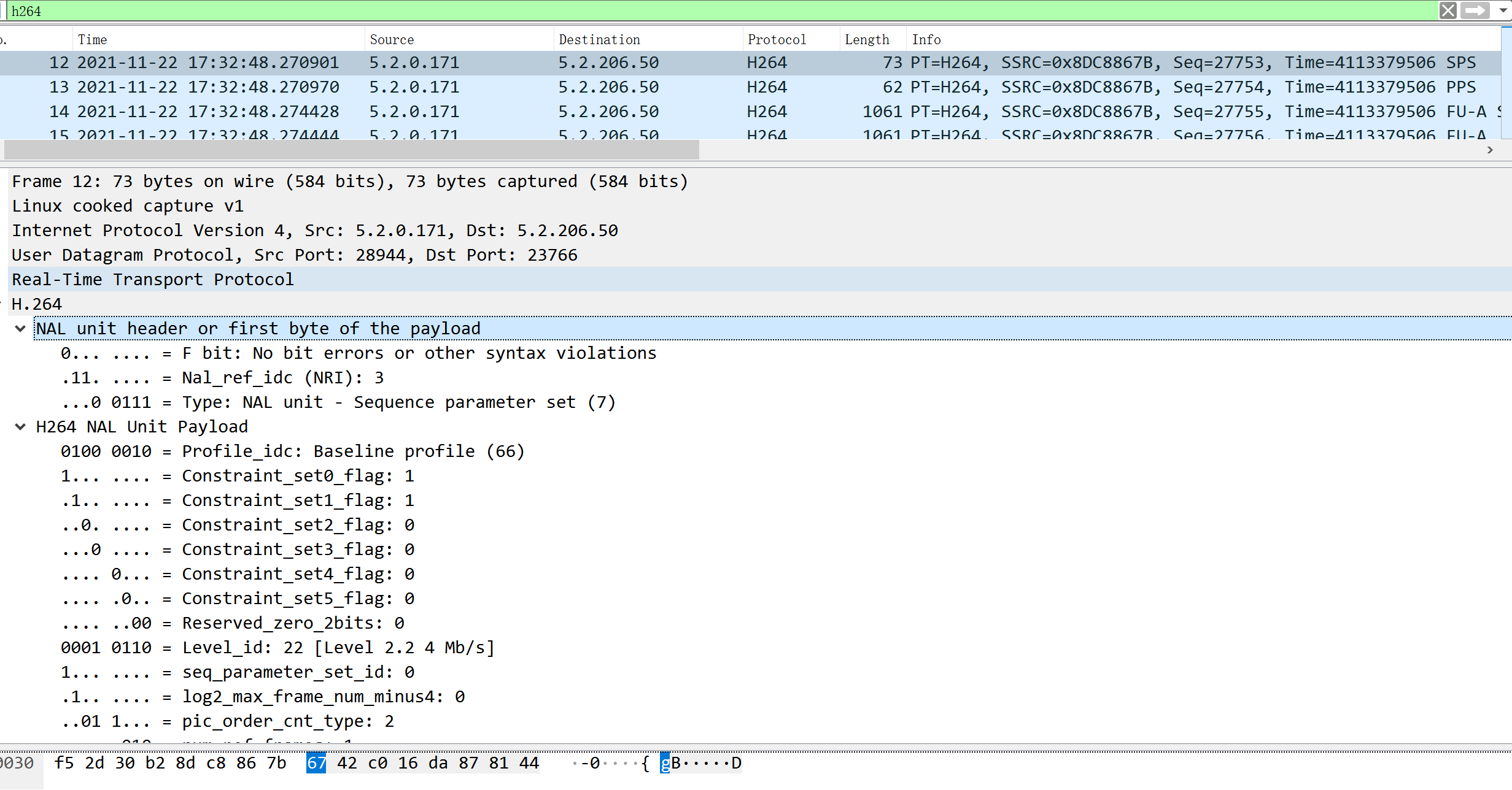 如何使用RTP封装H264视频数据_java 字节数组帧封装成h264-CSDN博客