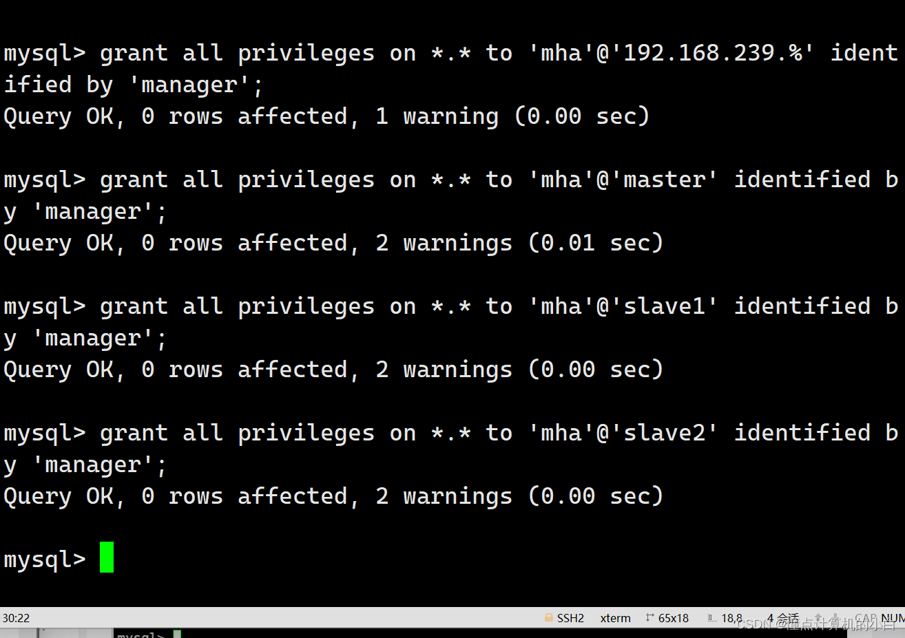 MySQL数据库Mha高可用集群架构-CSDN博客
