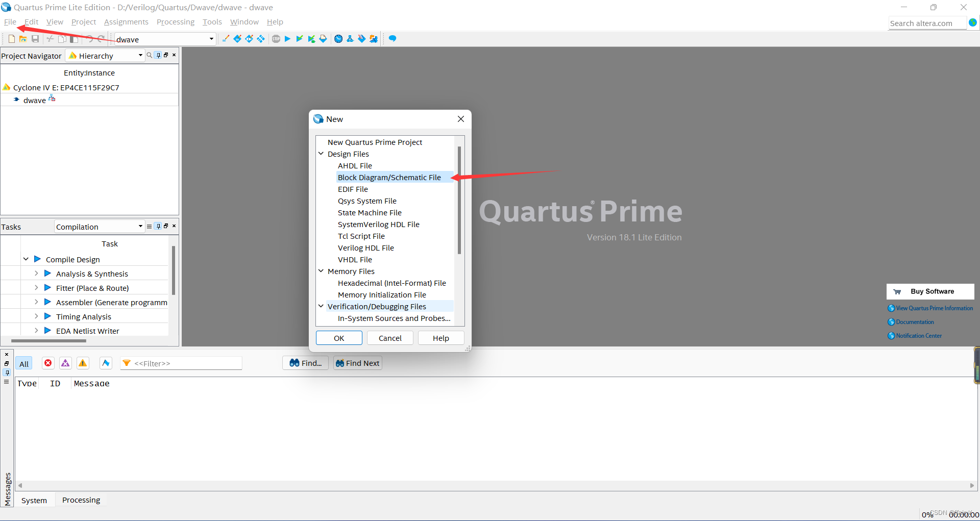 Quartus中D触发器入门_quartus dff-CSDN博客