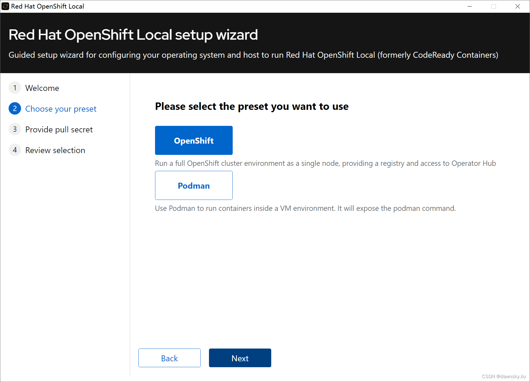 OpenShift 4 - 在 Windows 上安装 OpenShift 单机开发环境（附视频）_openshift安装-CSDN博客
