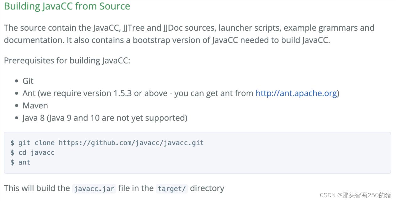 MAC下javacc系统变量设置（原因：javacc .jj文件，datart运行报错：datart.data.provider.calcite.parser.impl ...