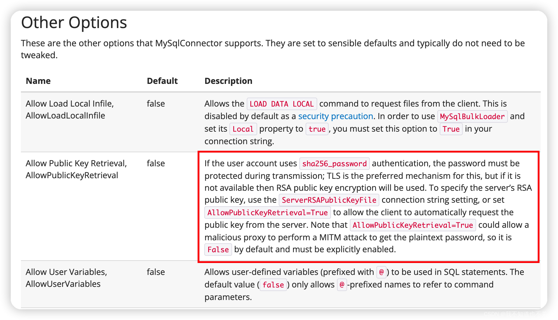 DBeaver连接MySQL 8.x时Public Key Retrieval is not allowed 错误解决_allowpublickeyretrieval-CSDN博客