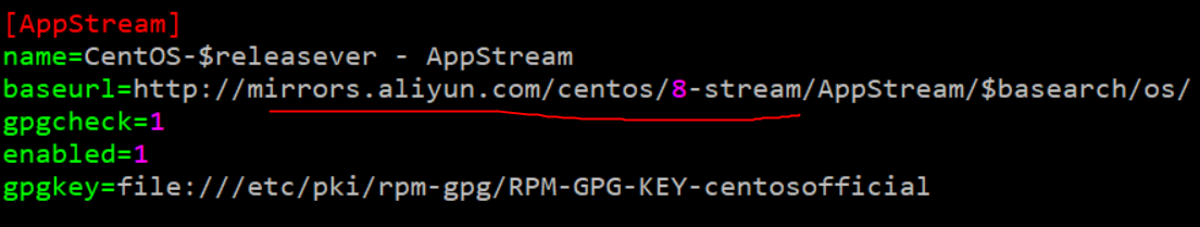 服务器报错 Error: Failed to synchronize cache for repo ‘AppStream‘_error: failed to synchronize cache ...