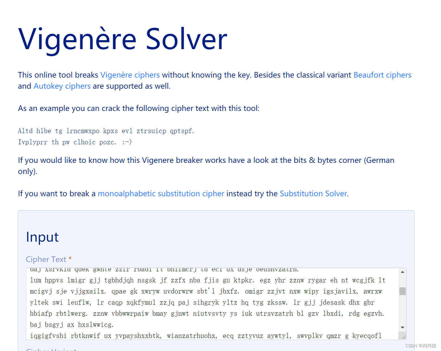维吉尼亚密码_附有链接爆破_维吉尼亚密码解密-CSDN博客