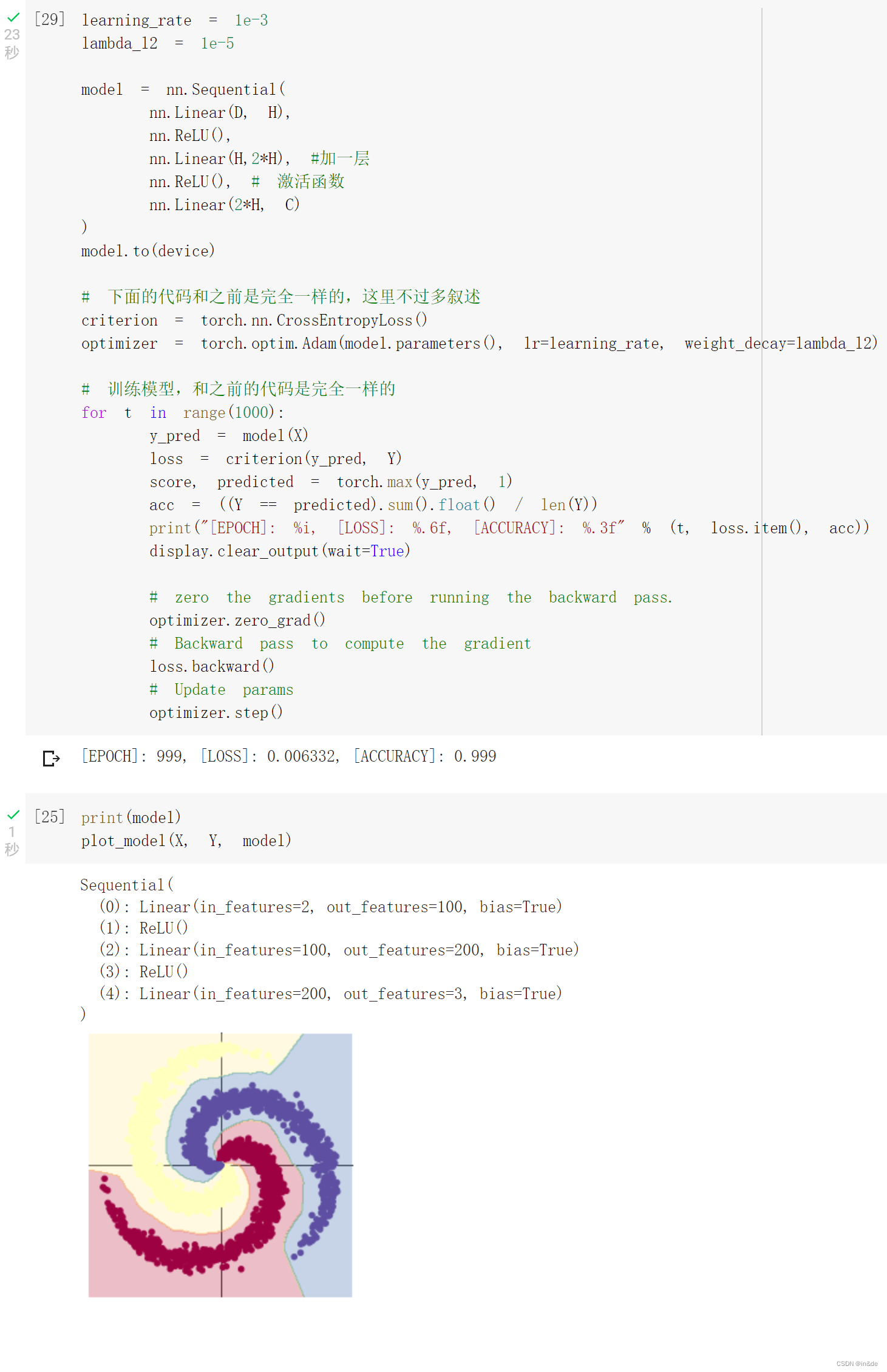 第二次作业：深度学习基础 Csdn博客 