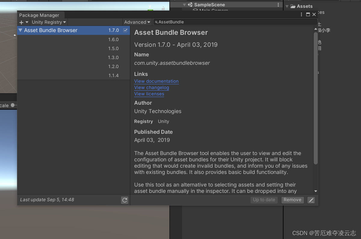 AssetBundle Browser-------Unity官网提供的打包工具_assetbundlebrowser插件下载-CSDN博客
