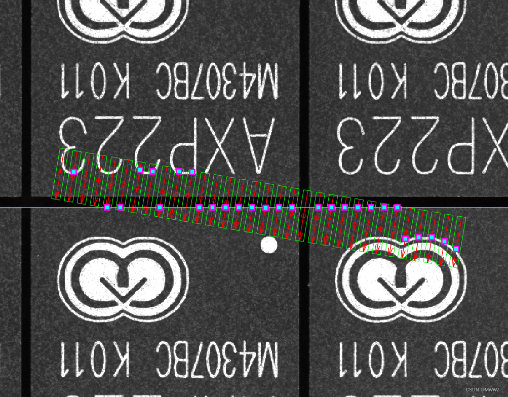 卡尺工具：实现halcon中的fit_line_contour_xld_halcon抓边找直线-CSDN博客