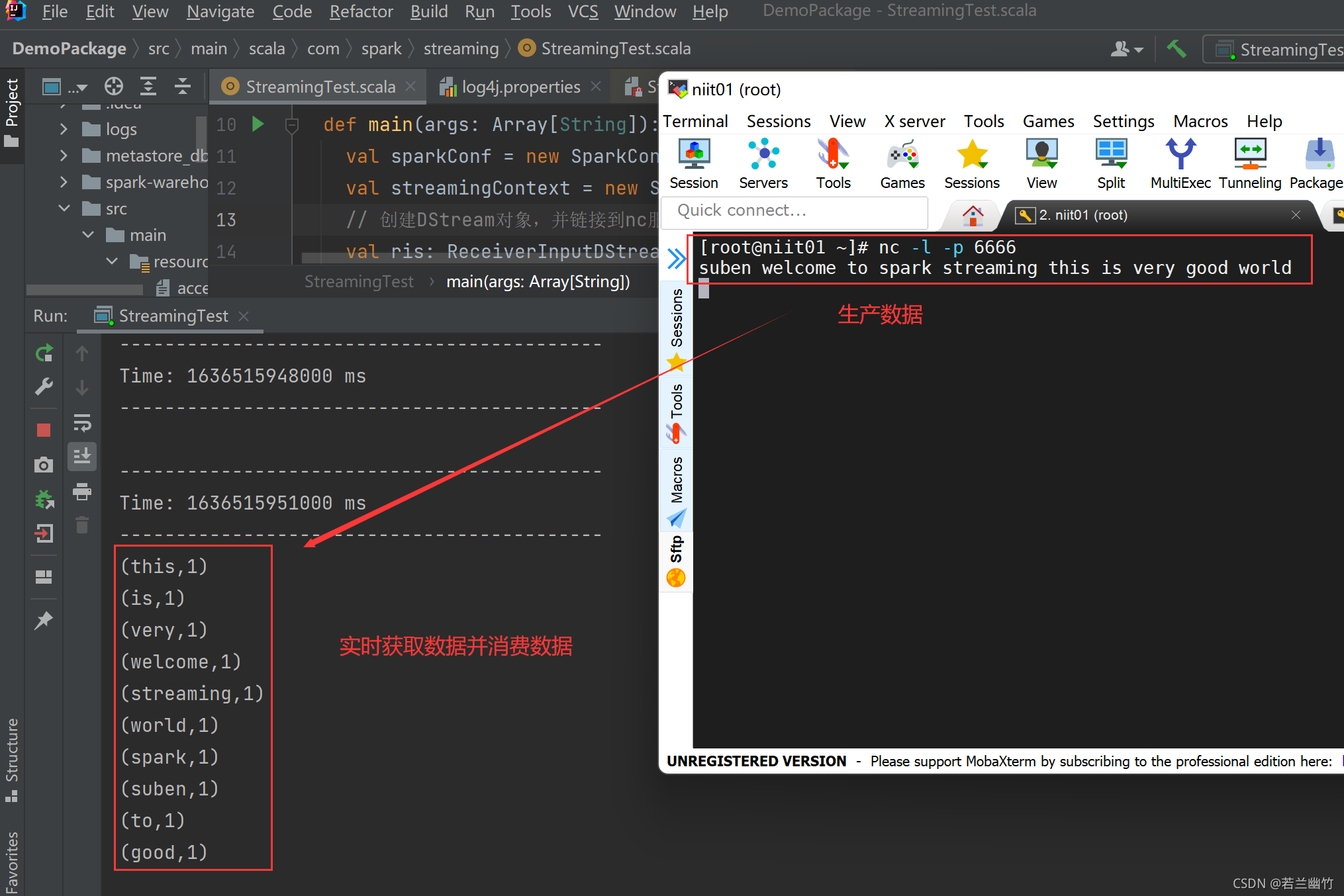 Sparkstreaming入门案例sparkstreaming案例 Csdn博客
