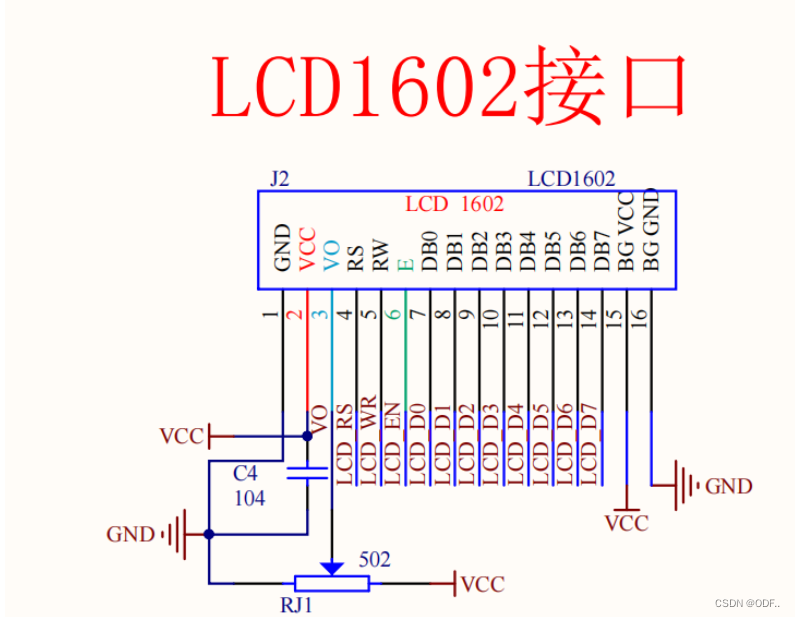 51单片机 （十）LCD1602_lcd1602为什么要写命令-CSDN博客