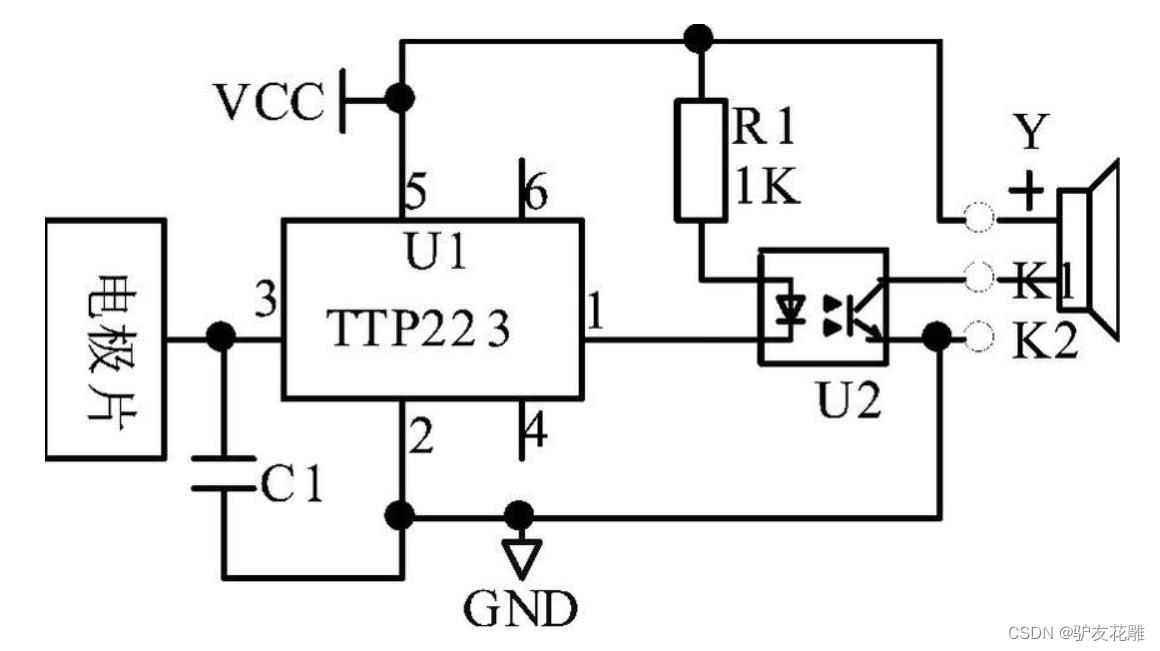 【雕爷学编程】Arduino动手做（13）---TTP223B电容式触摸模块之核心芯片主要特点、技术参数和功能定义-CSDN博客