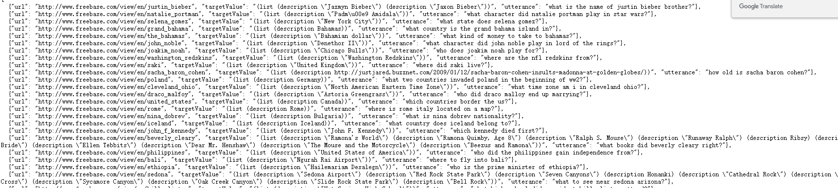 KBQA 常用的问答数据集之WebQuestions_webquestions 数据集-CSDN博客