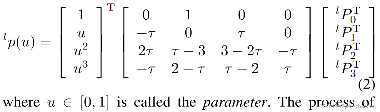 Online Monocular Lane Mapping Using Catmull-Rom Spline-CSDN博客