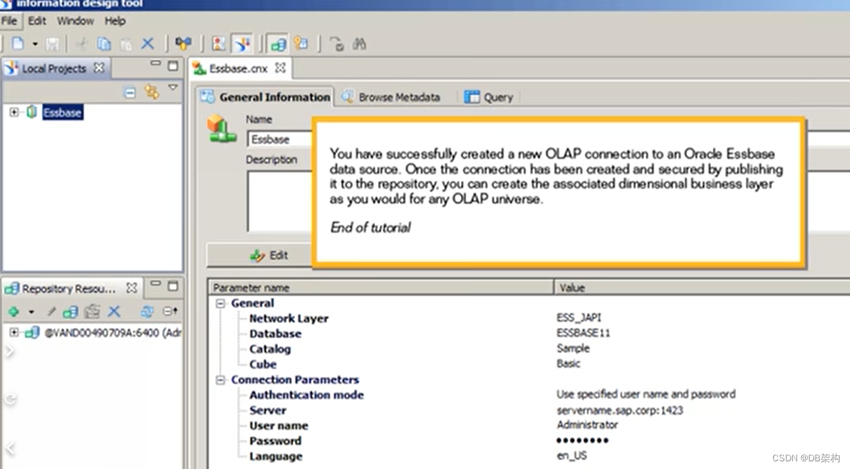 SAP BO Information design tool②_sap bo最新版本-CSDN博客