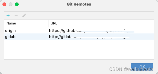 Idea如何为一个项目配置多个远程 Git 仓库idea使用多个git地址 Csdn博客