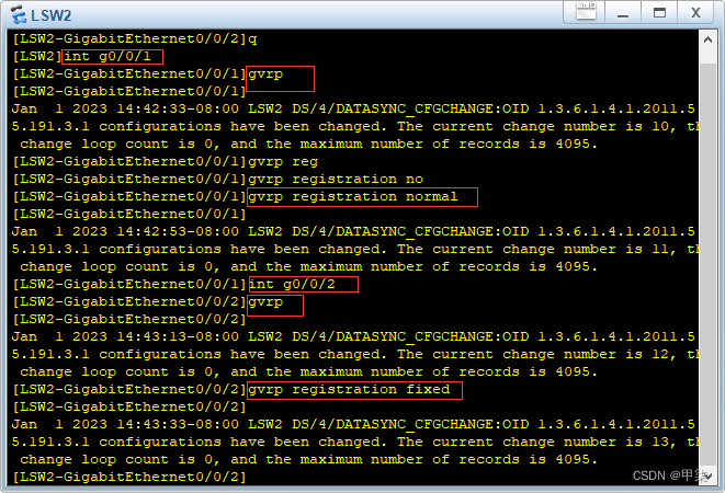 实验六 配置GVRP协议_gvrp配置实验-CSDN博客
