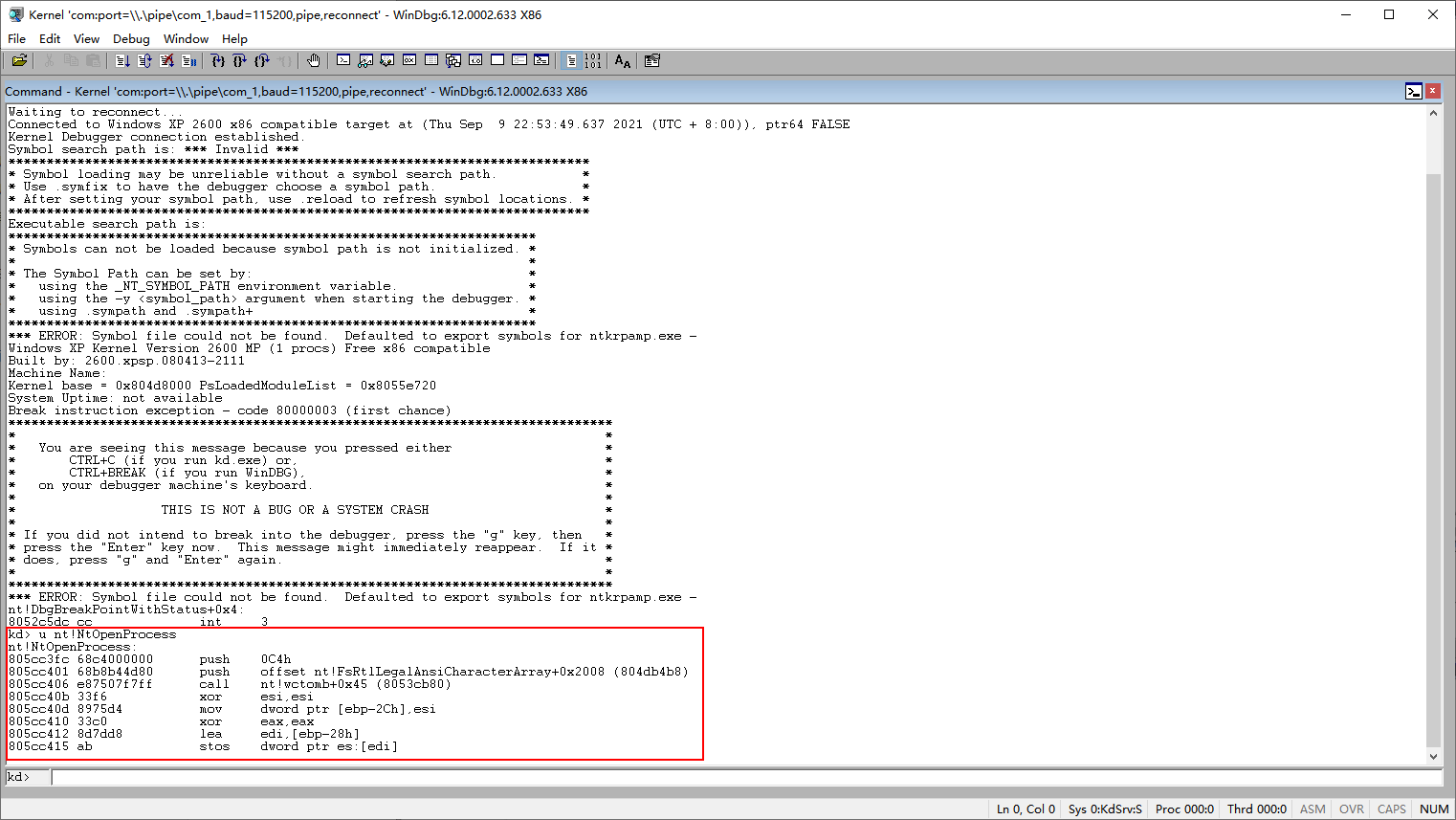 【驱动开发】WinDbg 双机调试 Windows XP-CSDN博客