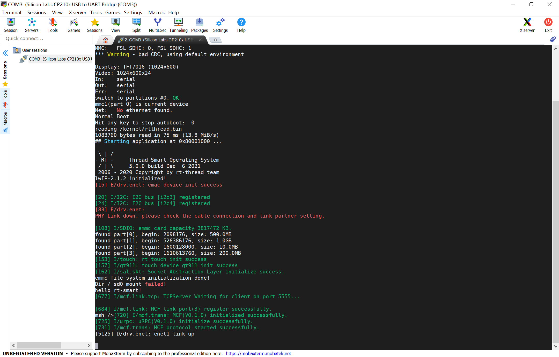 ART-Pi Smart SDK体验（运行环境：100ASK-IMX6ULL-PRO）_imx6ull-smart-CSDN博客