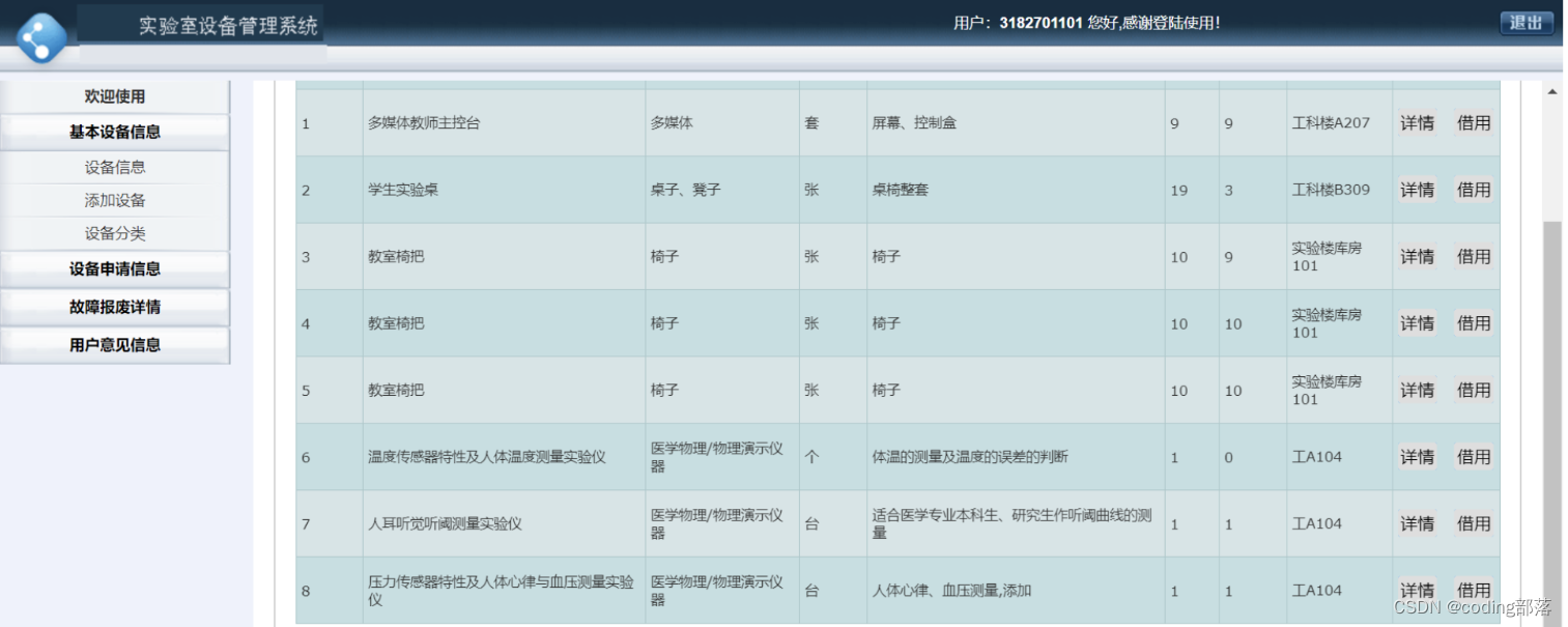Ssm实验室设备管理系统java项目模板、毕业设计╓╪╜ё╩ ╝ь т╣ └э Csdn博客 6490