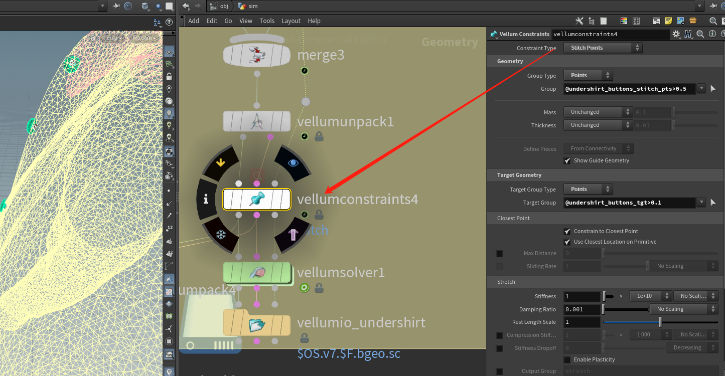 vellum 学习02 2/6_houdini vellumcloth 关碰撞-CSDN博客