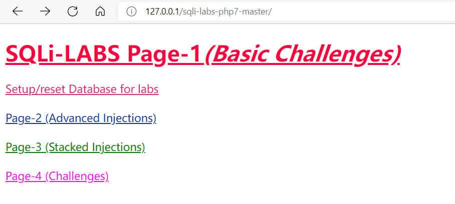 phpstudy v8.1在php7以上版本安装sqli-labs相关配置过程_sqli-labs正常7.0以上-CSDN博客