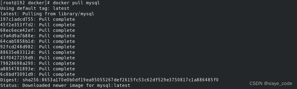 linux环境下使用Docker安装Mysql8.0.32_docker mysql 8.0.32-CSDN博客