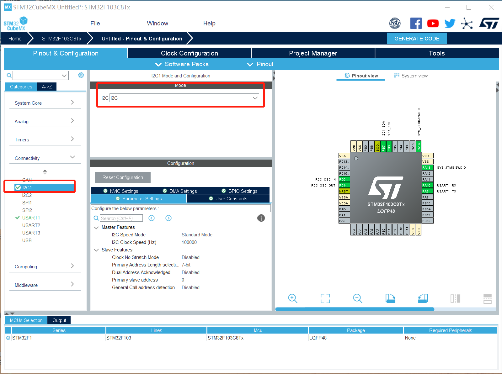 STM32系列(HAL库)——F103C8T6通过GY-302模块检测光照强度串口打印_stm32 gy 302-CSDN博客