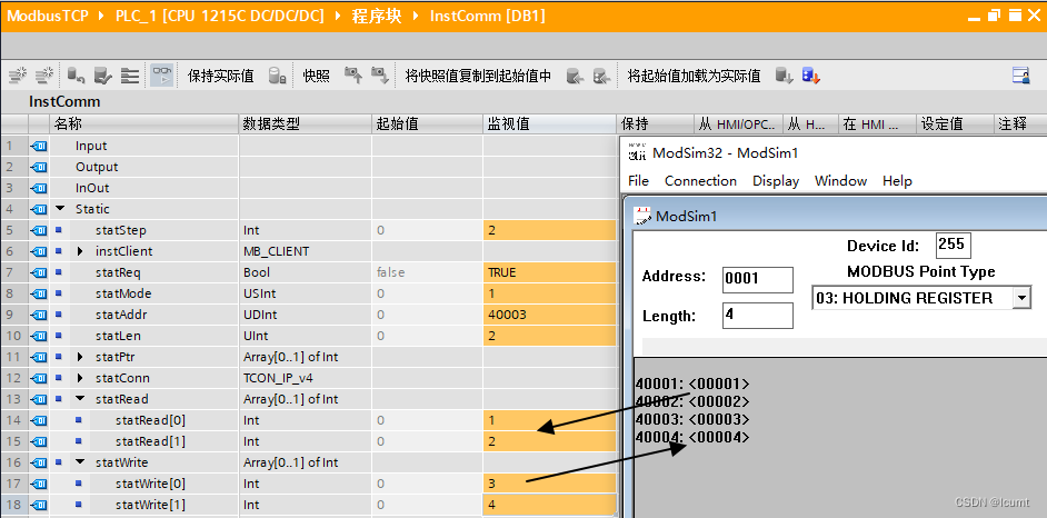 S7-1200 MODBUS TCP 通信多请求处理_modbus tcp的从站地址西门子1200-CSDN博客