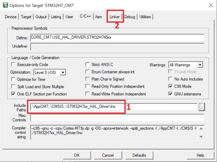 如何使用MDK建立STM32H7双核编译工程_keil 开发双核mcu_PPXC的博客-CSDN博客