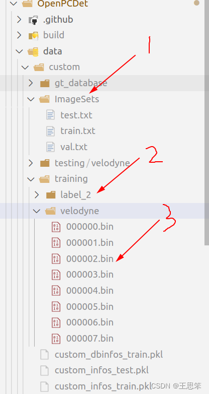 基于OpenPCDet框架和kitti数据集格式的自制纯点云数据集的深度学习训练_深度学习点云数据集构建-CSDN博客