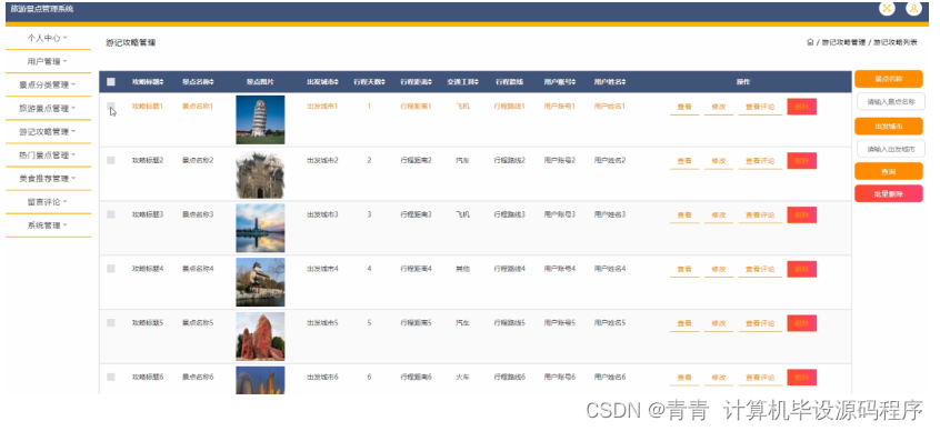 【附源码】java计算机毕业设计旅游景点管理系统（程序lw部署）java旅游管理系统源码 Csdn博客