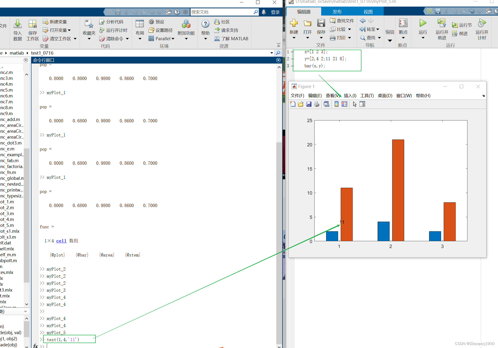 Matlab 二位绘图函数 bar pie 直方图等_matlab画pie和bar-CSDN博客