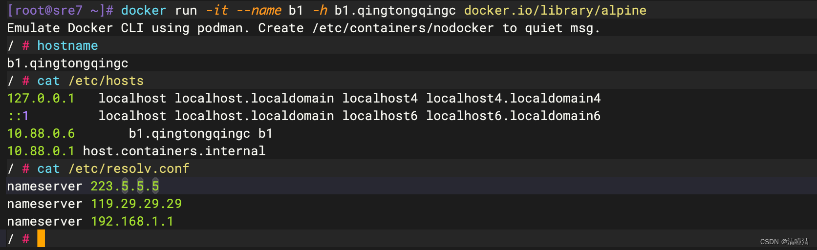 docker容器操作基础命令_docker --hostname-CSDN博客