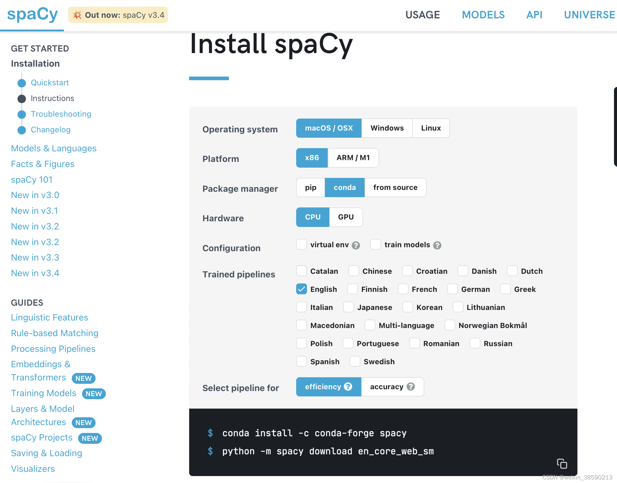 en_core_web_sm安装失败（conda安装）_en-core-web-sm-CSDN博客